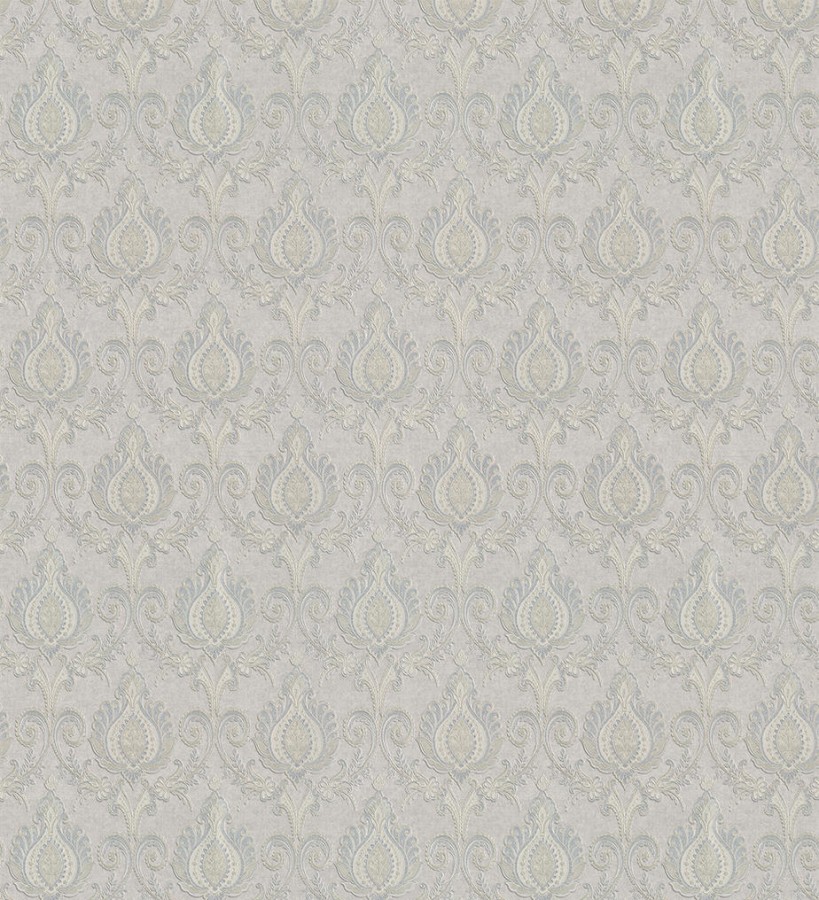 Papel pintado damasco ornamental clásico - Alessio Damask 127292
